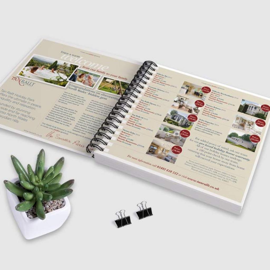 210mm Square Wire Bound Brochures | Print-Print