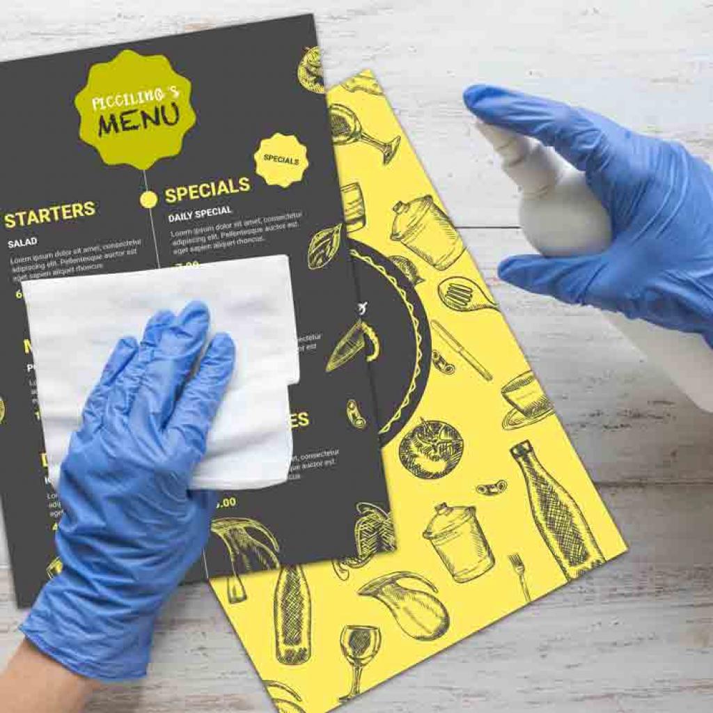 Plastic Menus - Waterproof & Washable | Print-Print