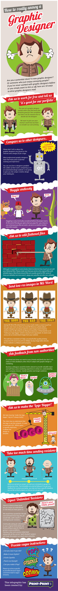 How to Annoy a Graphic Designer - Print & Marketing Blog